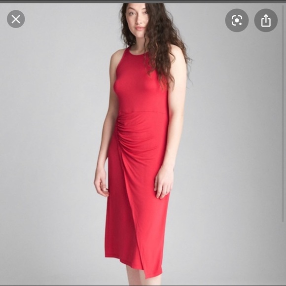 GAP | Dresses | Gap Side Ruched Maxi Dress | Poshmark